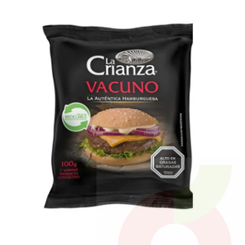 Hamburguesa de Vacuno La Crianza 100Gr - Supermercados Eltit Hamburguesa de Vacuno La Crianza 100Gr - Supermercados Eltit
