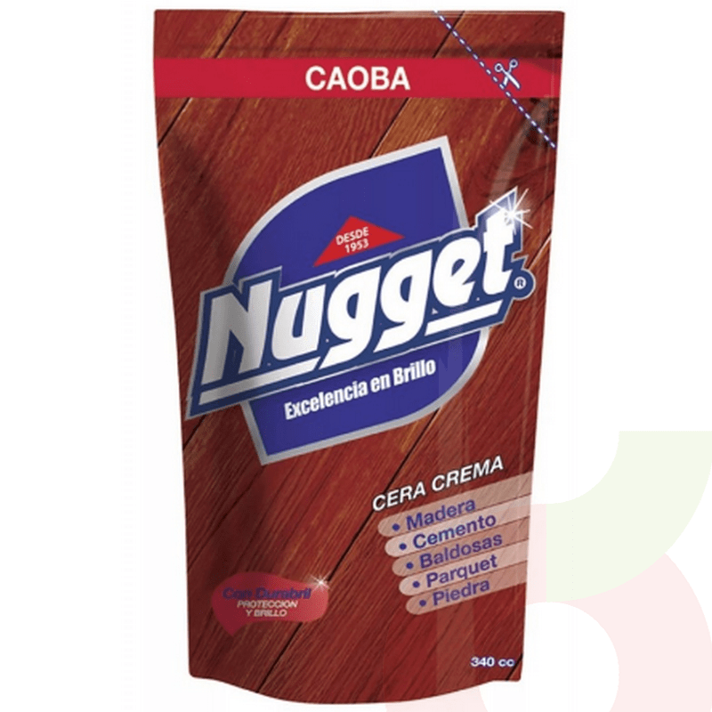 Cera Caoba Nugget 340Ml - Supermercados Eltit Cera Caoba Nugget 340Ml - Supermercados Eltit