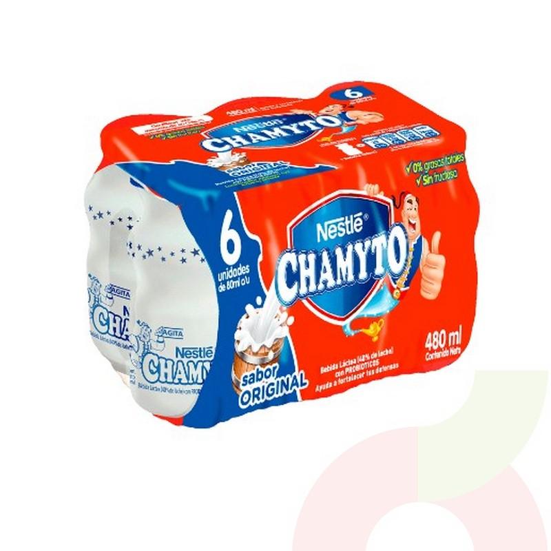 Chamyto Sabor Original 6 Unidades 80Ml - Supermercados Eltit