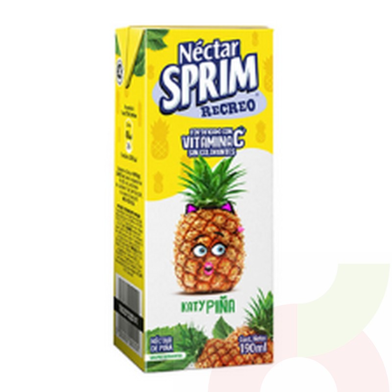 Néctar Piña Sprim 190Ml 3 Unidades - Supermercados Eltit
