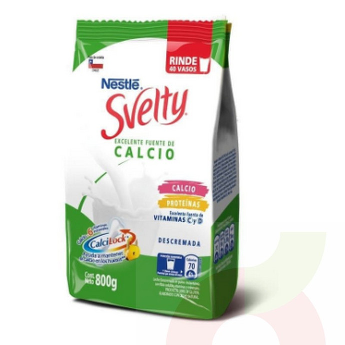 Leche Svelty Calcio Nestlé 800Gr - Supermercados Eltit